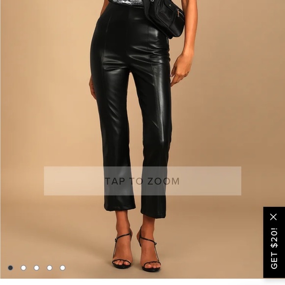 Lulus | Pants & Jumpsuits | Lulus Vegan Leather Pants | Poshmark